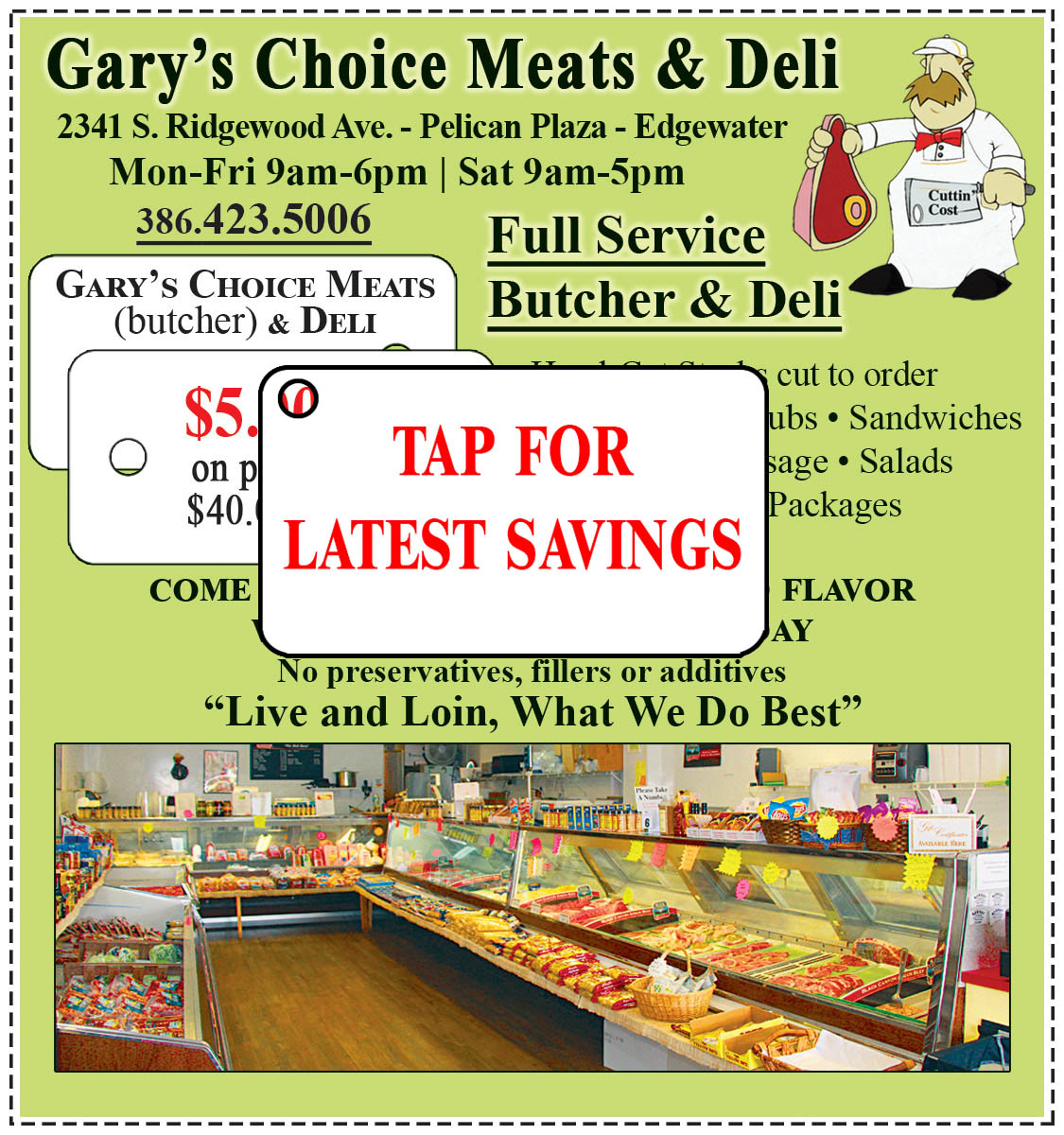 Gary's Choice Meats Butcher Shop - Keys to our City